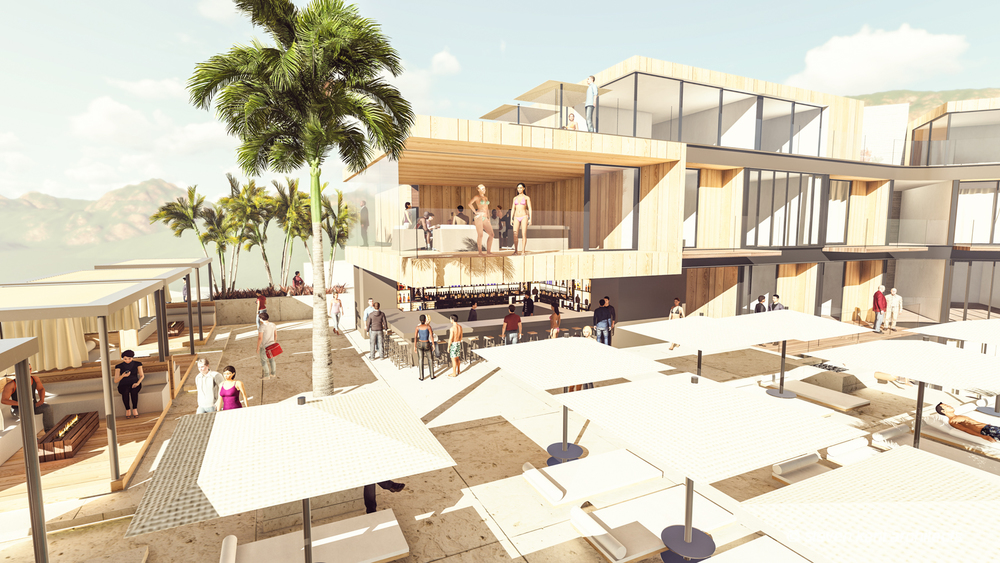 Sunset Resort Rendering